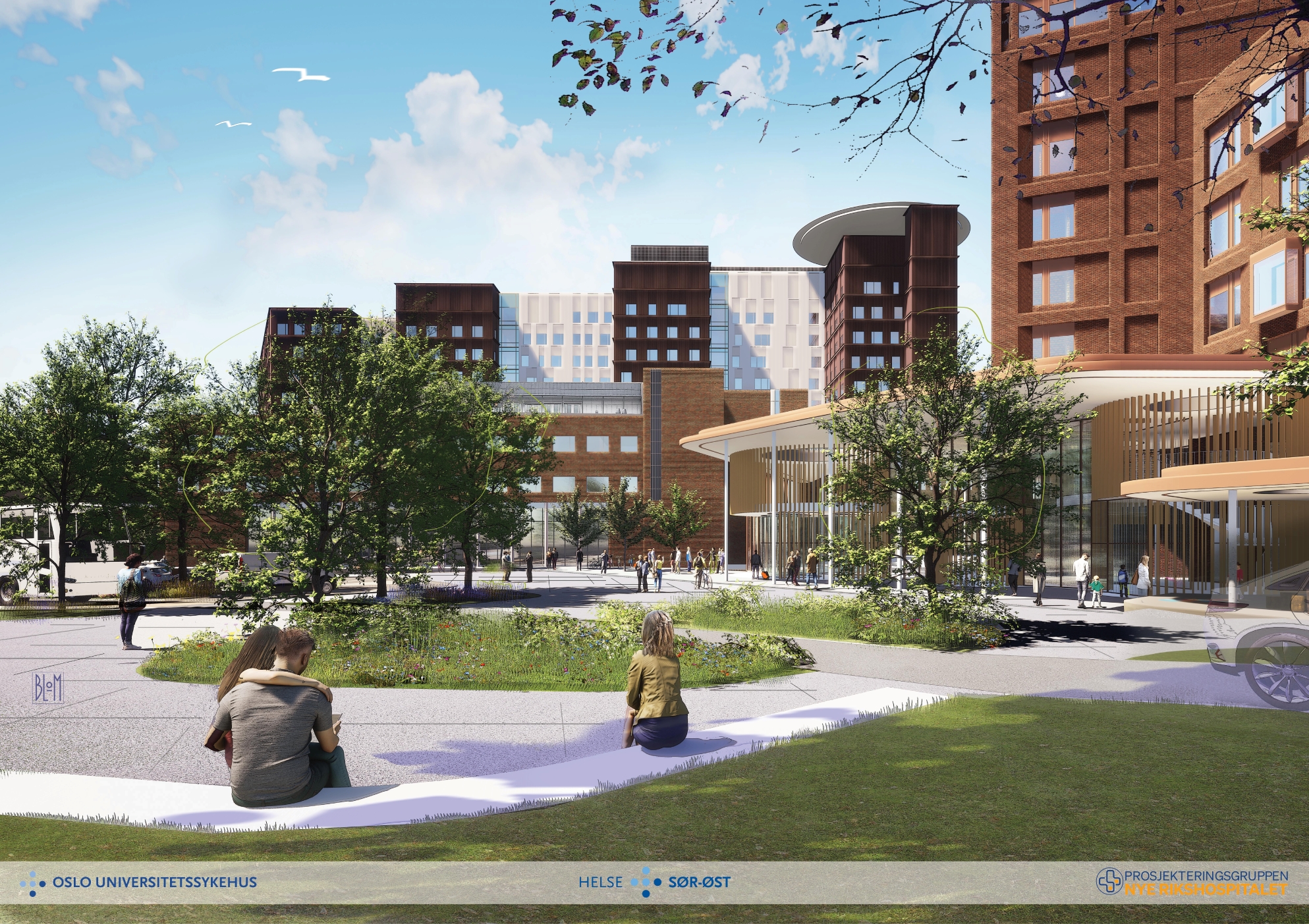 Byggestart for Nye Rikshospitalet - Oslo universitetssykehus HF